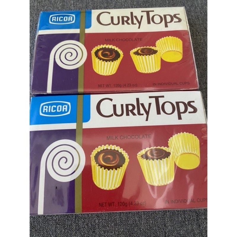 CURLY TOPS / FLAT TOPS MILK CHOCOLATE 15’s/ 30’s INSIDE | Shopee ...
