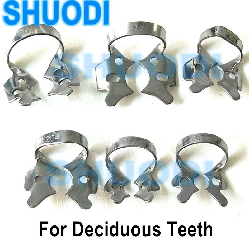 1 piece Dental Endodontic Restorative Rubber Dam Clamp Rubber Barrier ...