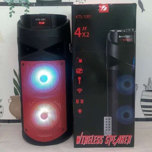 Original KTS - 1091 ZSQ-4209 Karaoke Wireless Bluetooth Remote Control ...