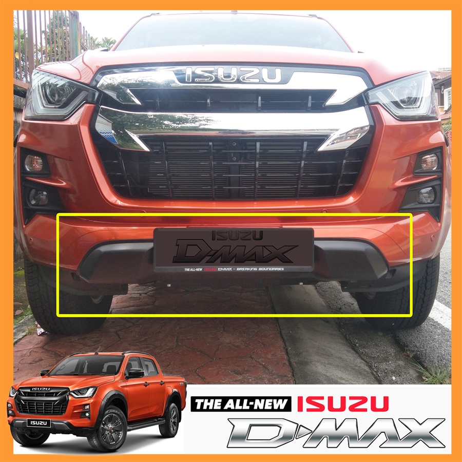 ISUZU Dmax D-max Gen3 2021- 2023 front bumper guard | Shopee Philippines