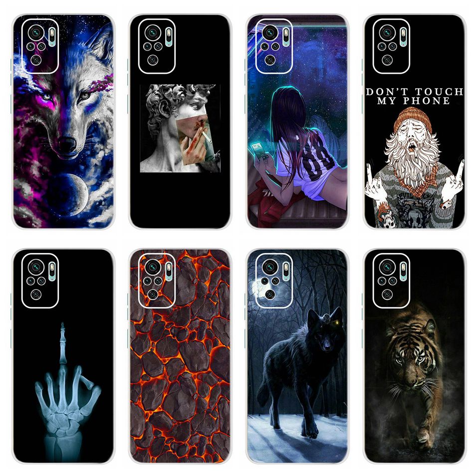 Xiaomi Redmi Note 10 / Note 10S / Note 10 Pro 4G Soft TPU Case Fashion ...