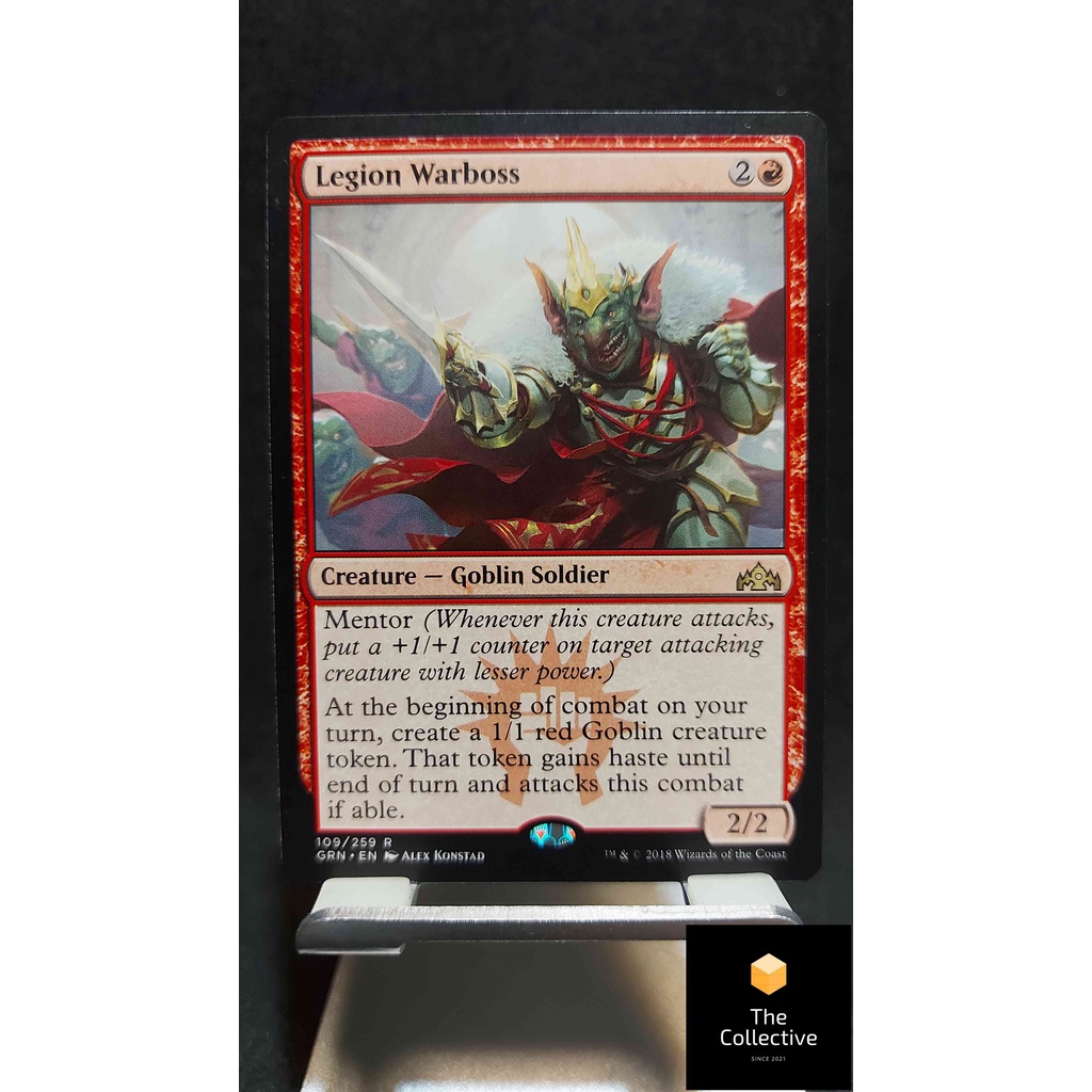 Magic the Gathering - MTG Card Game - Legion Warboss - GRN [RED] / [ID ...