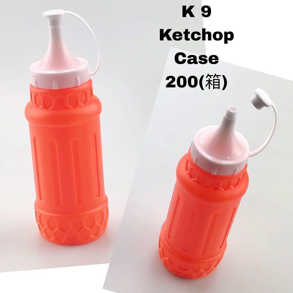 MC Mart】Kitchen Plastic Sauce Squeeze Bottle Condiment Dispenser Ketchup KETCHOP #K9/K10 ...