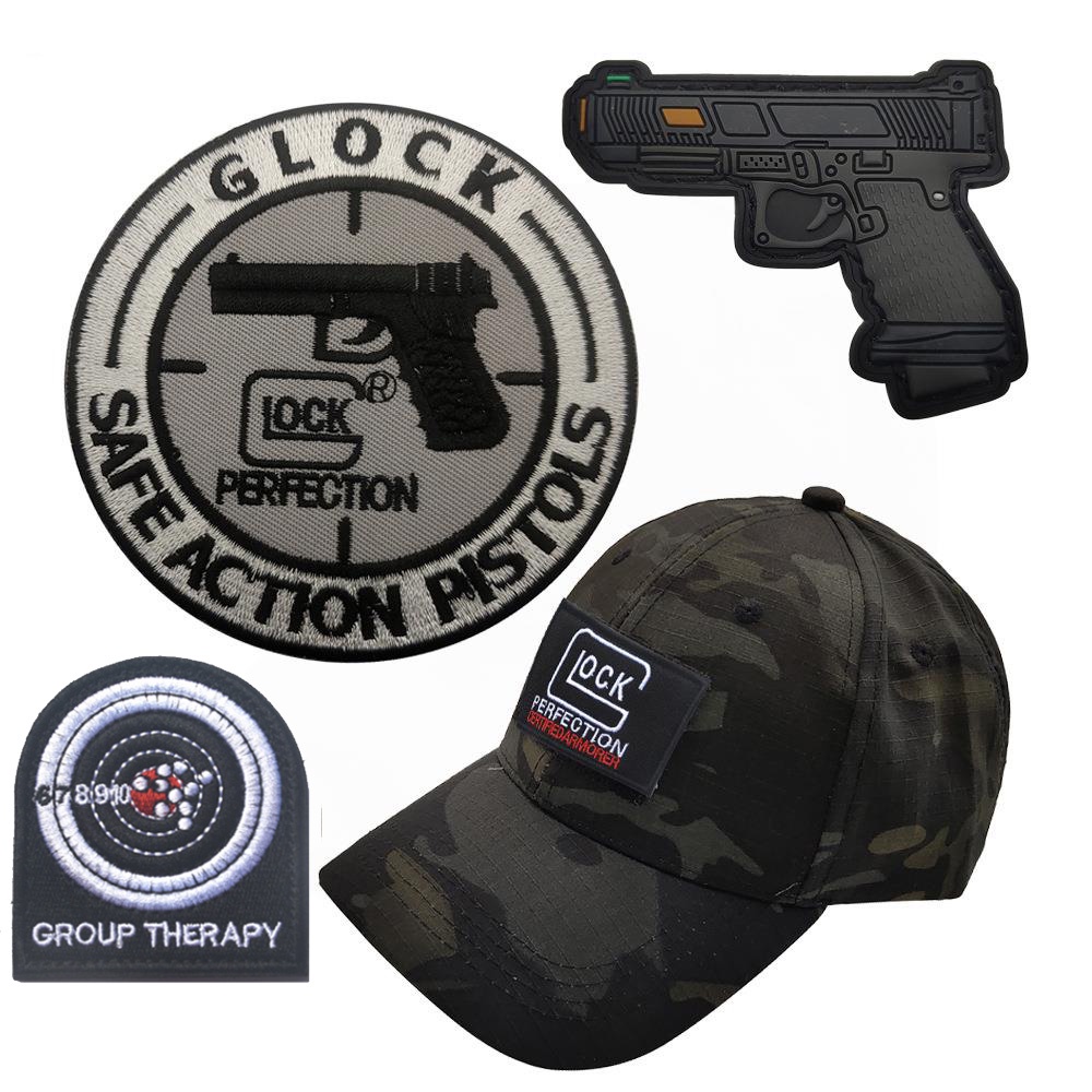 Velcro Patch Groc Tactical Badge 3D Embroidered Cloth Sticker Outdoor ...