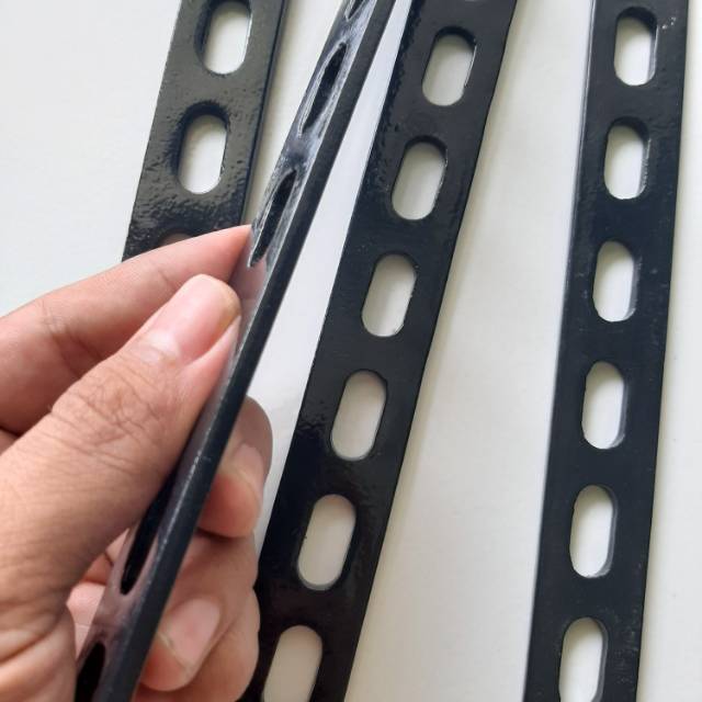 Plate Bracket Exhaust Bracket Breeket Plate Perforated Iron 4mm 3mm ...