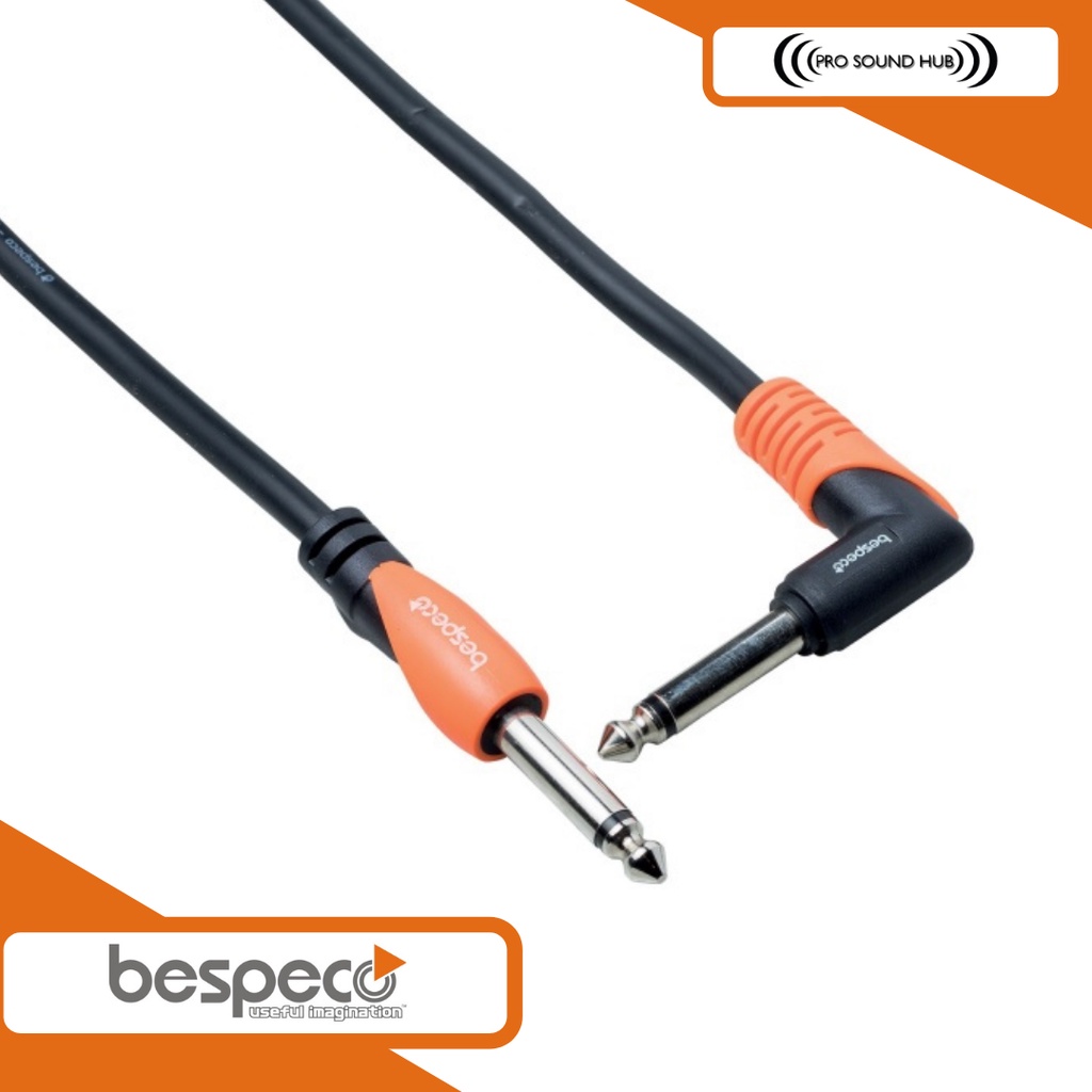 SIKU Guitar Cable 6M 6 Meters Bescaco SLPJ600 Guitar Bass Cable Angled ...