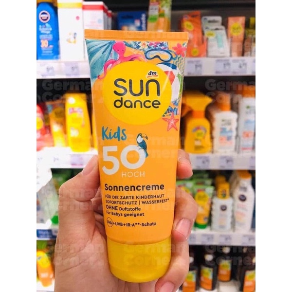 Spf50 sunscreen for babies, 100ml tube (imported from Germany) | Shopee ...