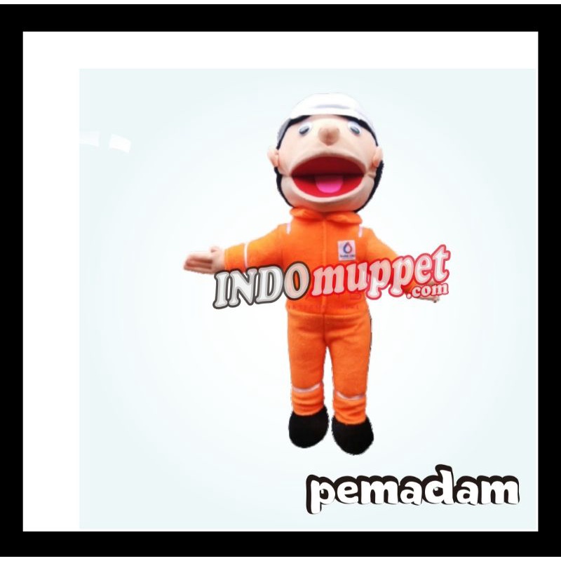 Firefighter Edition Hand Puppet Hand Puppet | Open and Close ...