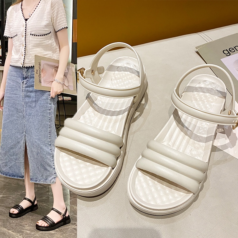 Vita Sandals For Women Korean Casual Flat Sandals | Shopee Philippines