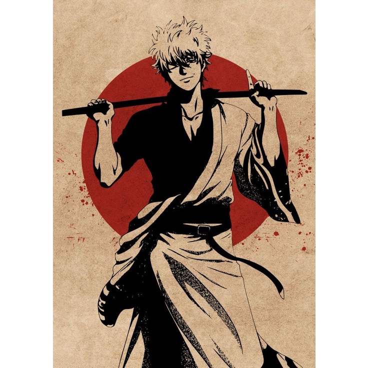 Gintama : Official Anime Poster / Stickers / Laminated Posters ...
