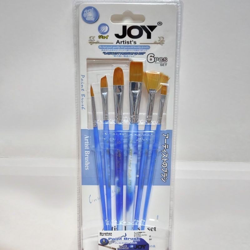 Joy Artist’s Brushes Paint Brush Assorted Brush | Shopee Philippines