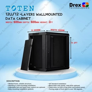 Shop 12u data cabinet for Sale on Shopee Philippines