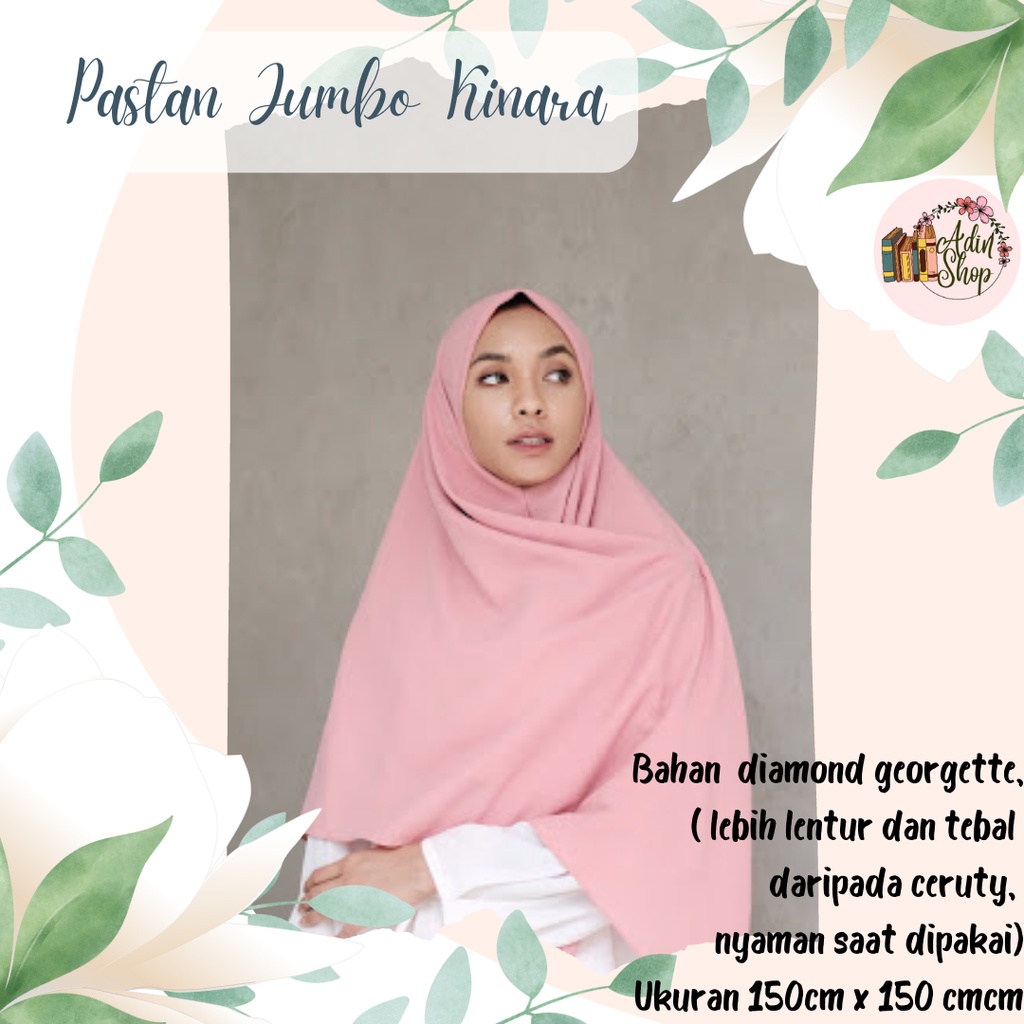 Instant Hijab Jumbo Kinara Quadrilateral / Hijab Shari / Hijab ...