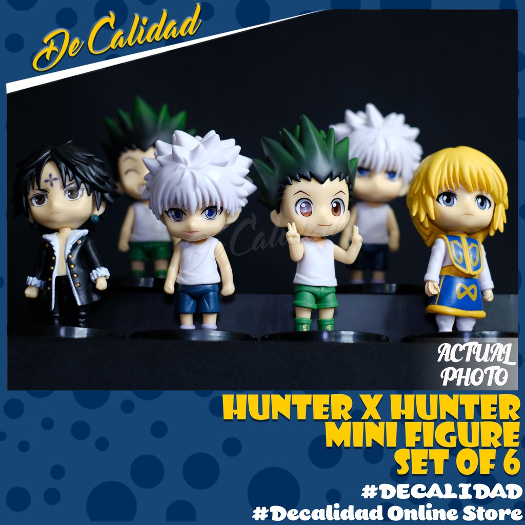 Hunter X Hunter Chibi Set Mini Figure Set of 6 | Shopee Philippines