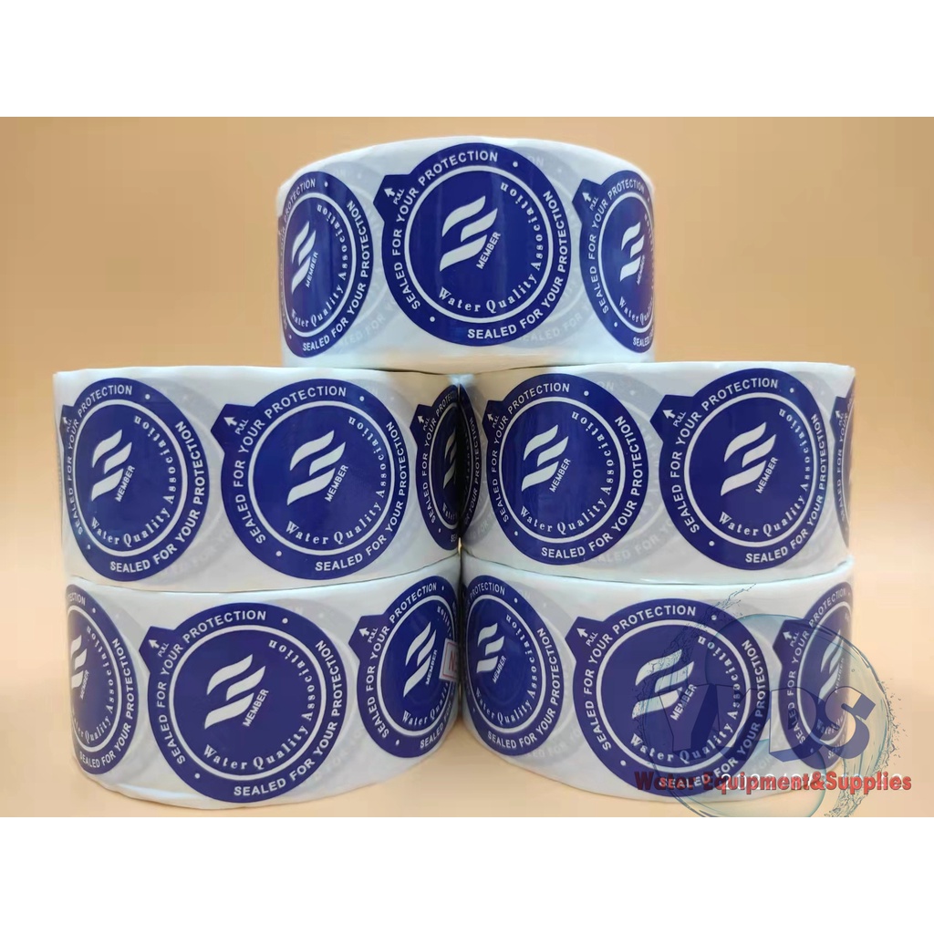 Hygienic Sticker/Non Spill Cap /Round Gallon Sticker(1,000PCS) High ...