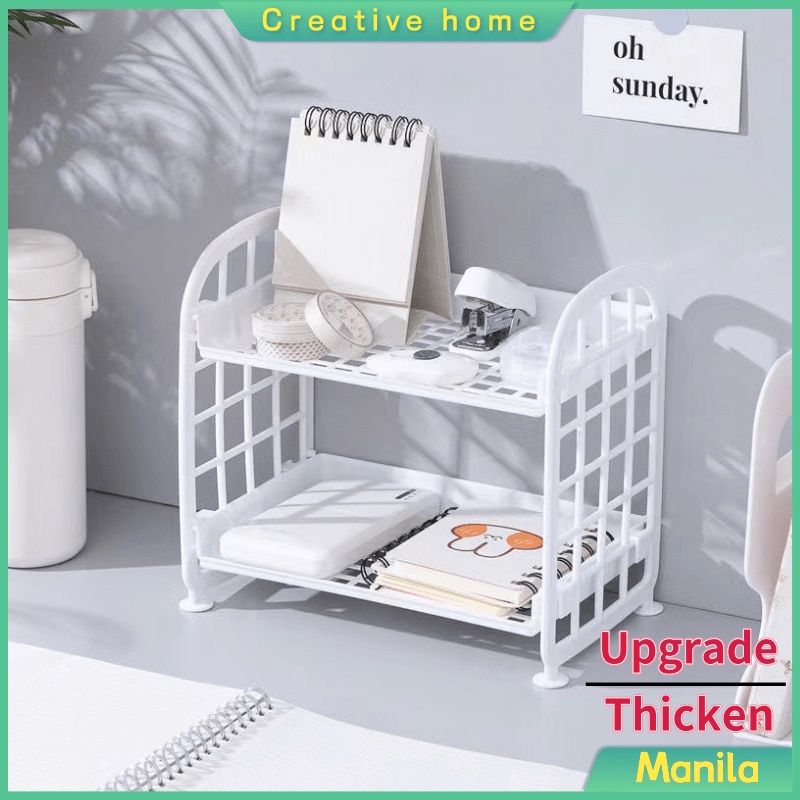 A03 COD Table Organizer 2 Layer Storage Shelf Desktop Organizer Stand ...