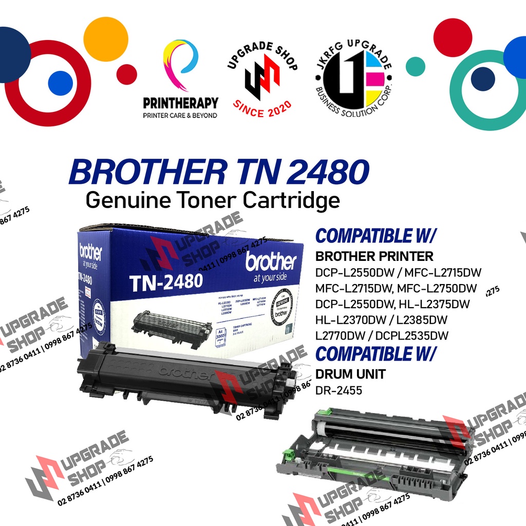 Brother TN-2480 Original Toner Cartridge / TN2480 / 2480 | Shopee ...