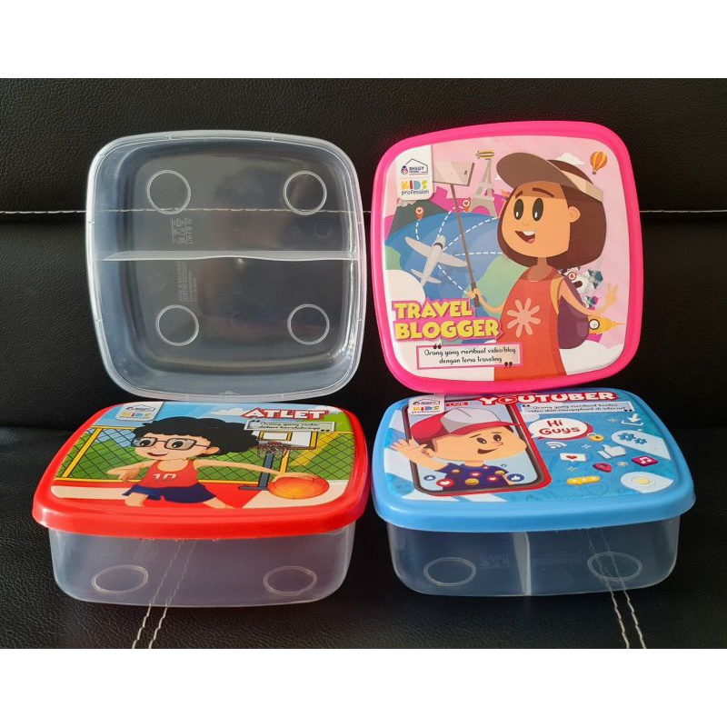 Lucky lunch box/plastic lunch box/lunch box | Shopee Philippines