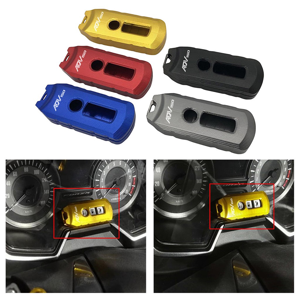 For Honda ADV150 2019 2020 Motorcycle 3D Remote Control Key Cover With ...