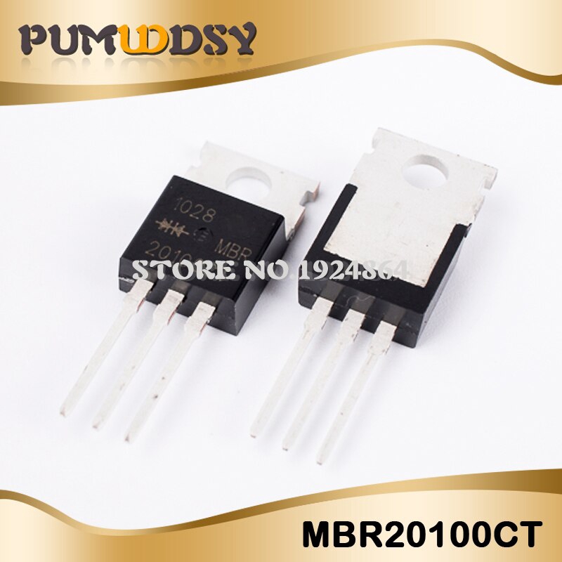 10PCS/LOT MBR20100CT MBR20100 MBR20100C MBR20100G B20100G Schottky TO ...