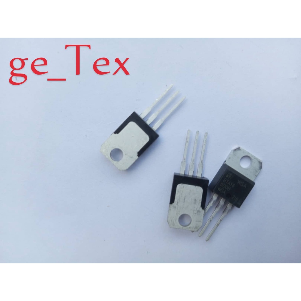 !!Transistor BTA16-600B/BTA 16 600 B/BTA 16A 600V Triac Original ...