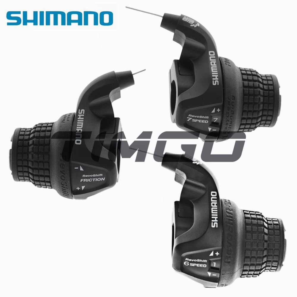 Shimano SL-RS25 3×6 / 3×7 Speed MTB Mountain Bike Twist Grip Shifter ...