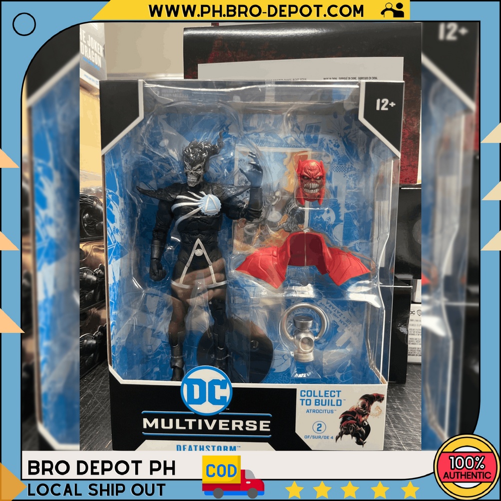 [Ready stock] McFarlane DC Comic DC Build A 7IN Figures WV8 Blackest ...