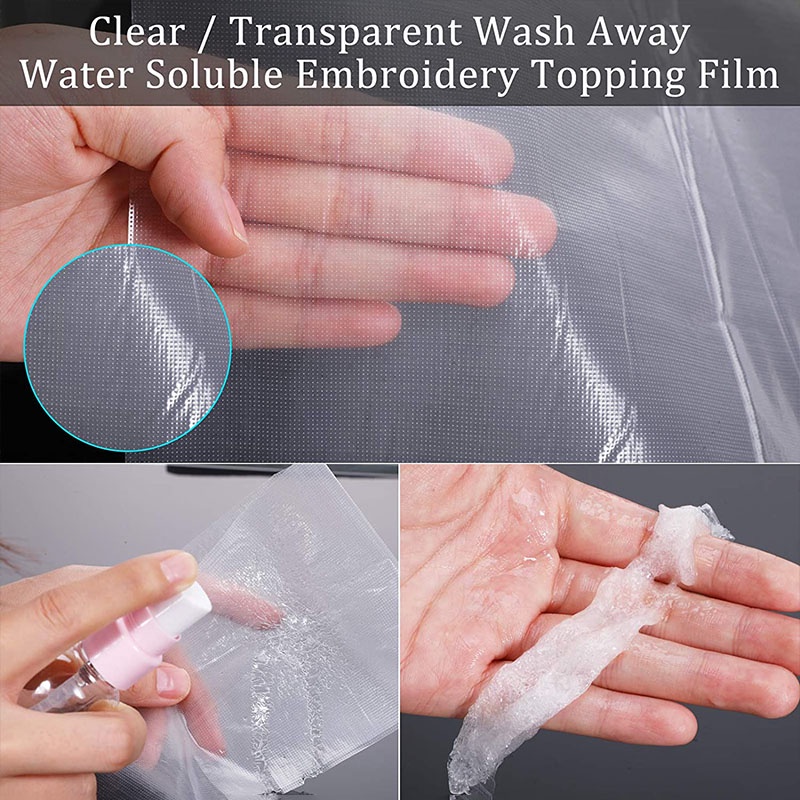 Thickened Wash Away Embroidery Stabilizer Water Soluble Stabilizer For ...