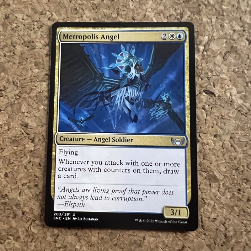 MTG METROPOLIS ANGEL | ANGEL SOLDIER | STREETS OF NEW CAPENNA | WHITE ...