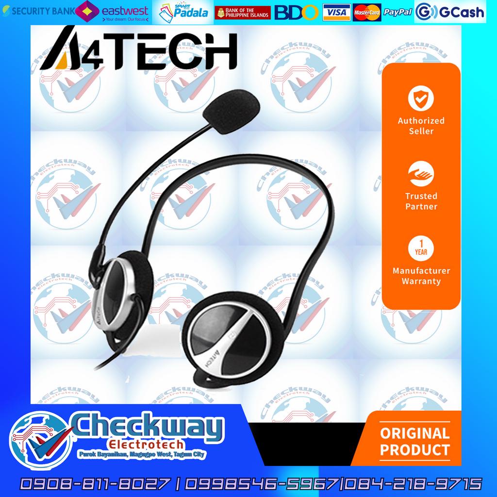 A4Tech Stereo Headset Superior Bass-Driven Sound HS-5P. Omnidirectional ...