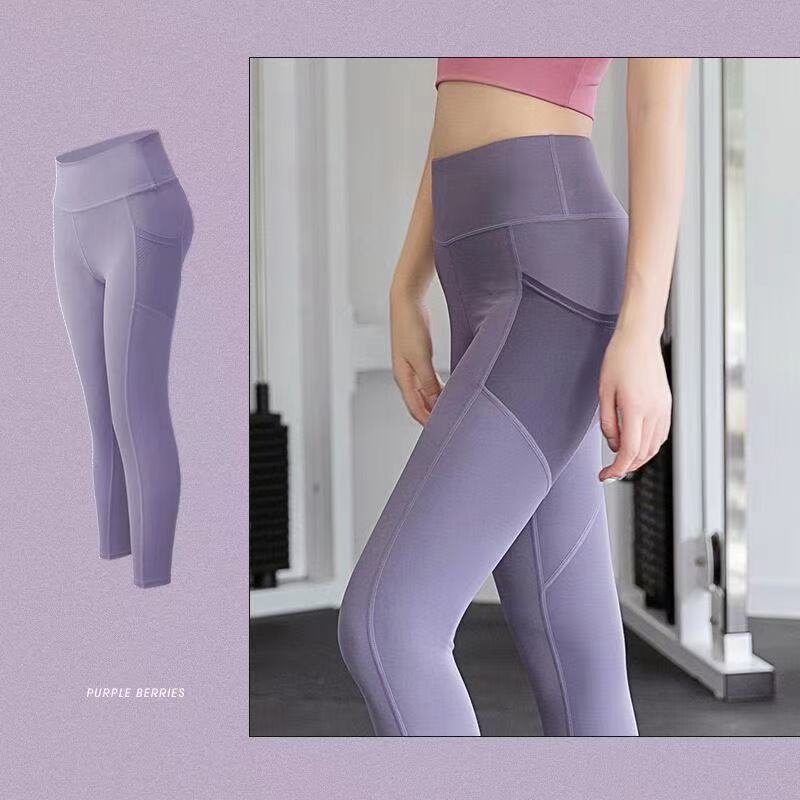 WeHottie Korean Style Yoga Pants Sports Leggings Gym Women Sports Wear ...