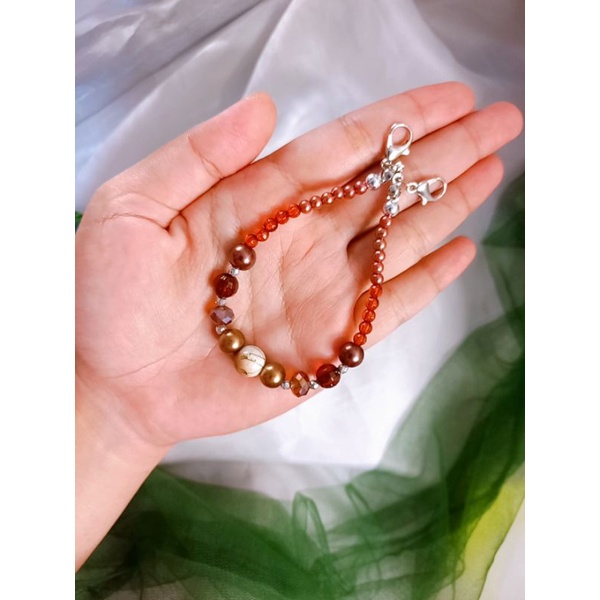 Choco Furry of Queen Anaqi Hijab Connector Mask Batam Accessories ...