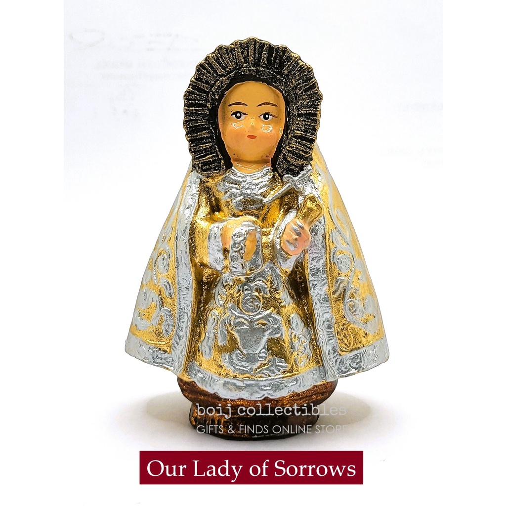 Chibi Religious Mini Statues Holy Family Sto. Nino Virgin Mary St ...