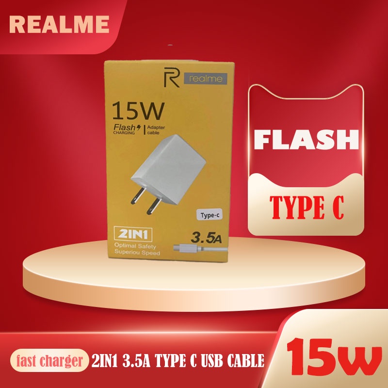Realme Quick Travel Charger VooC Fast Charging 15W Adapter With Micro ...