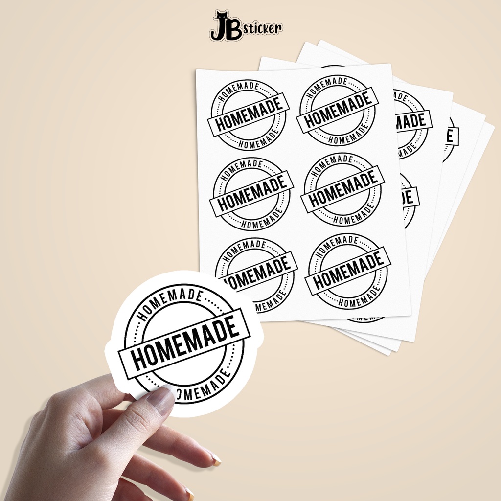 50pcs Homemade Sticker Label, Packaging Labels, Product Stickers ...