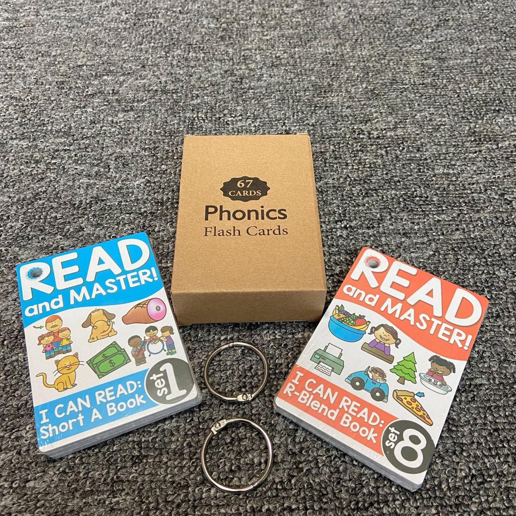 Early Learning 67 Cards BUNDLE Set Phonics Flash Cards Teaching Aids ...