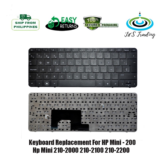 Keyboard Replacement For Hp Mini - 200 210-2000 210 | Shopee Philippines