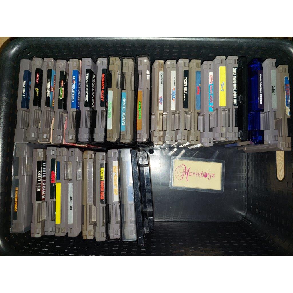 Nintendo Entertaiment System (NES) US Catridges | Shopee Philippines
