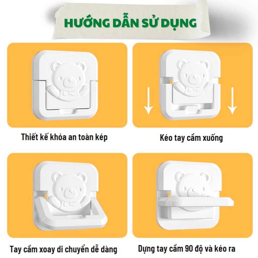 Combo of 10 Fireproof Electrical Socket Plugs with Cute Bear-shaped ...