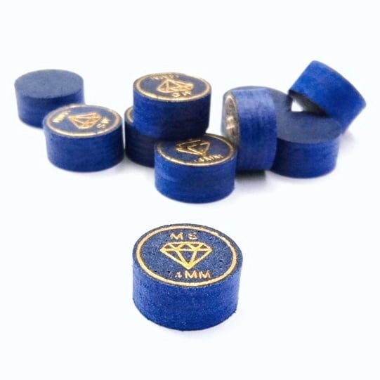 1 Pc. DIAMOND BLUE BILLIARD CUE TIP/TIP PARA SA TAKO NG BILYARAN/WM ...