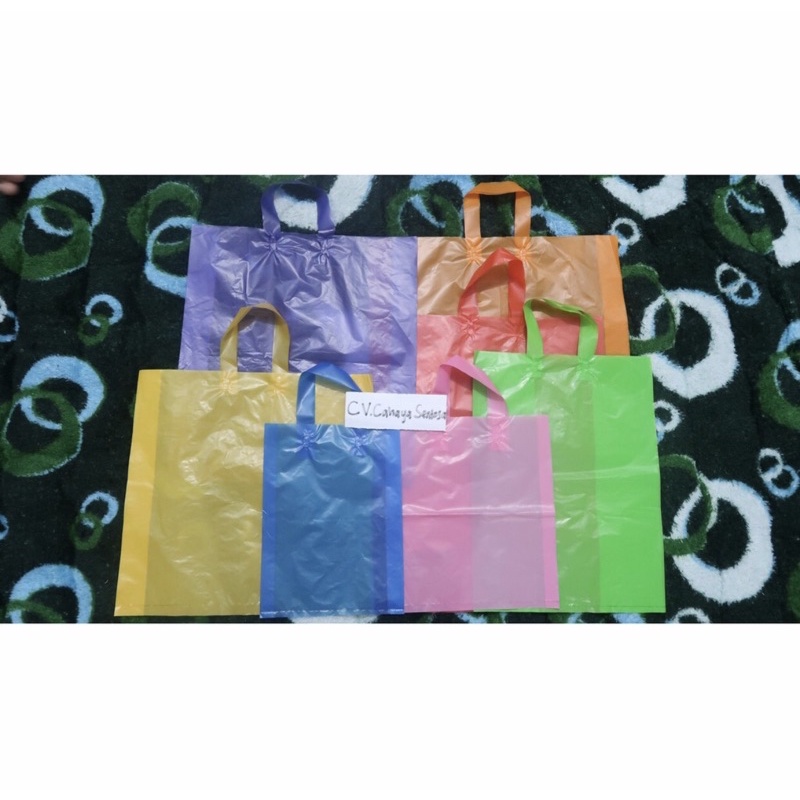 Plastic bag - Shopping bag 22x30 | Shopee Philippines