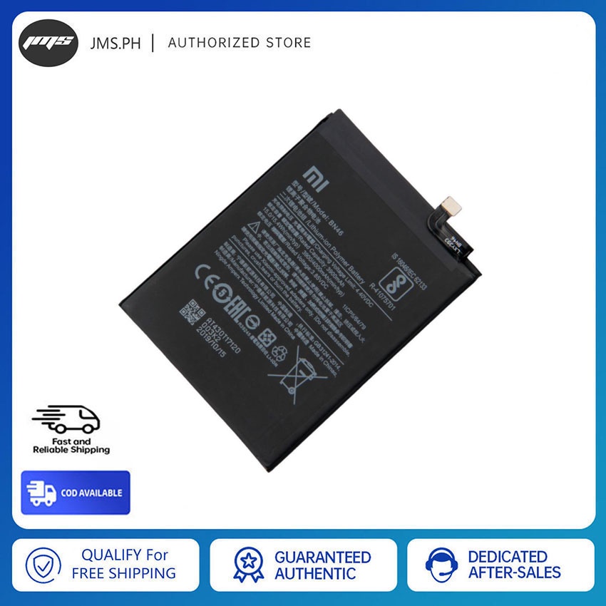 Xioami BN46 Battery for Xiaomi Redmi 7 Redmi Note 6 Note8 Battery ...
