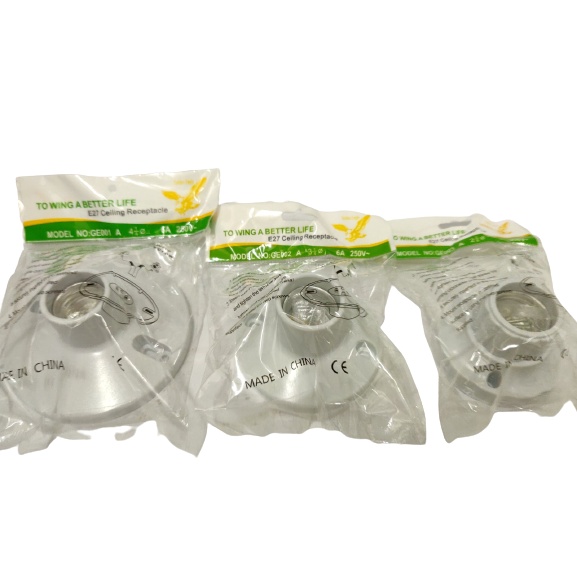 Golden Eagle E27 Ceiling Receptacle Light Bulb Socket Standard | Shopee ...