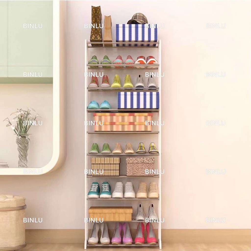 10/9layer shoe rack,storage,organizer,case,stackable,no cover,ordinary ...