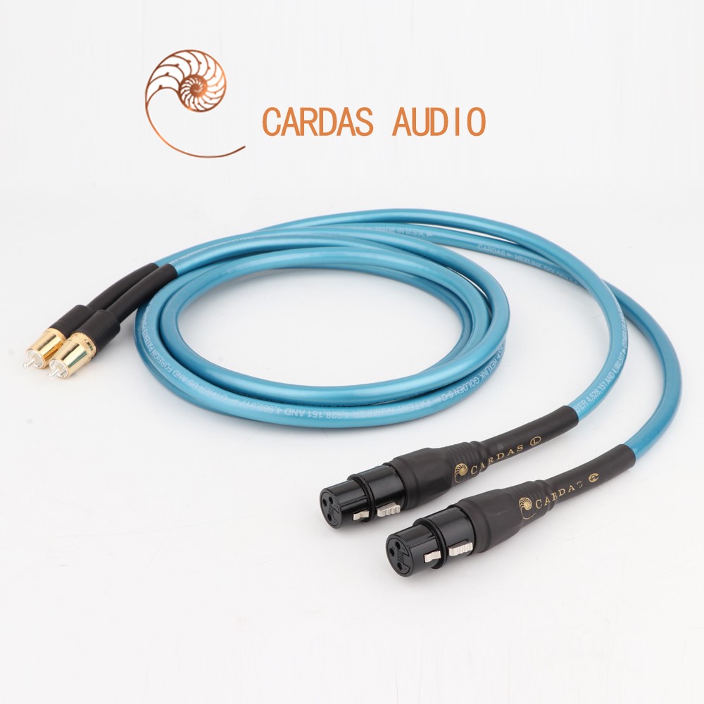 HiFi Cardas RCA to XLR Balanced Plug Audio Cable Cardas Cross Audio ...