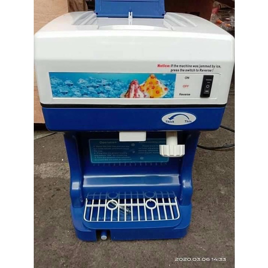 Automatic Ice Shaver/Crusher ALUMINUM Rotator NOT plastic | Shopee ...