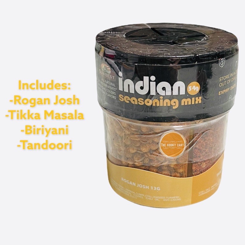 4in1 Barbecue / Herb / Indian Spices Herbs Spice Seasoning Mix by ...