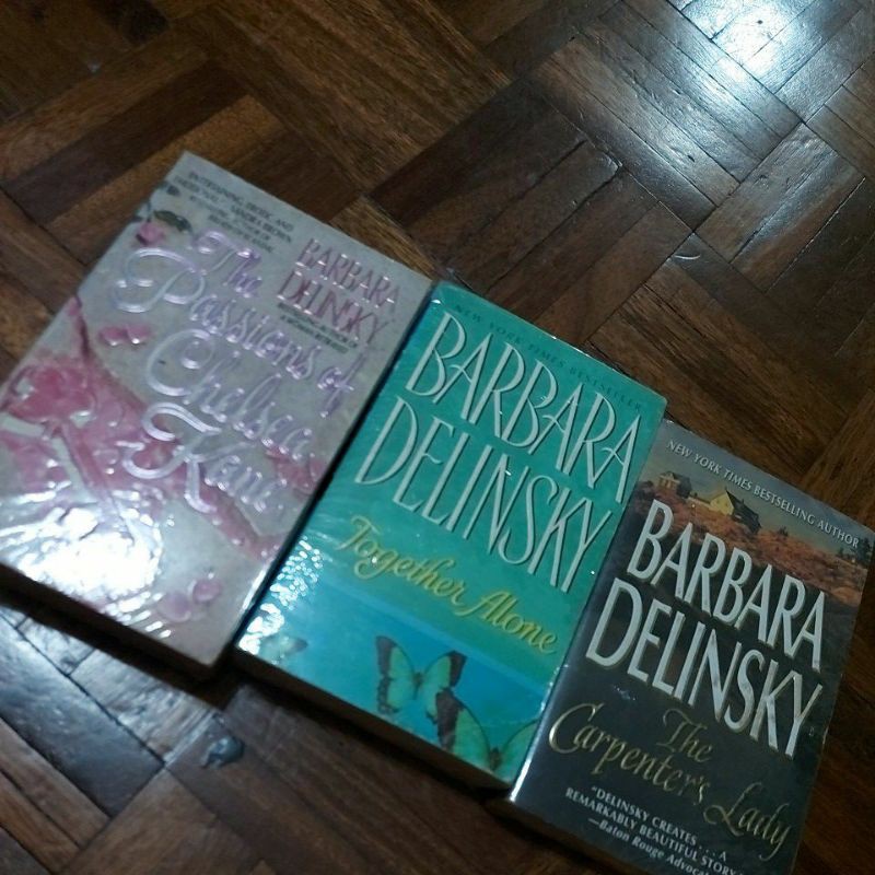 Barbara Delinsky Hardbound and Paperback books preloved | Shopee ...