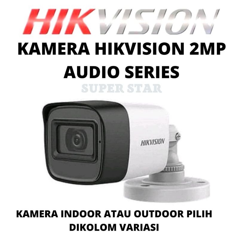 Hikvision 2mp colorvu audio cctv Camera | Shopee Philippines