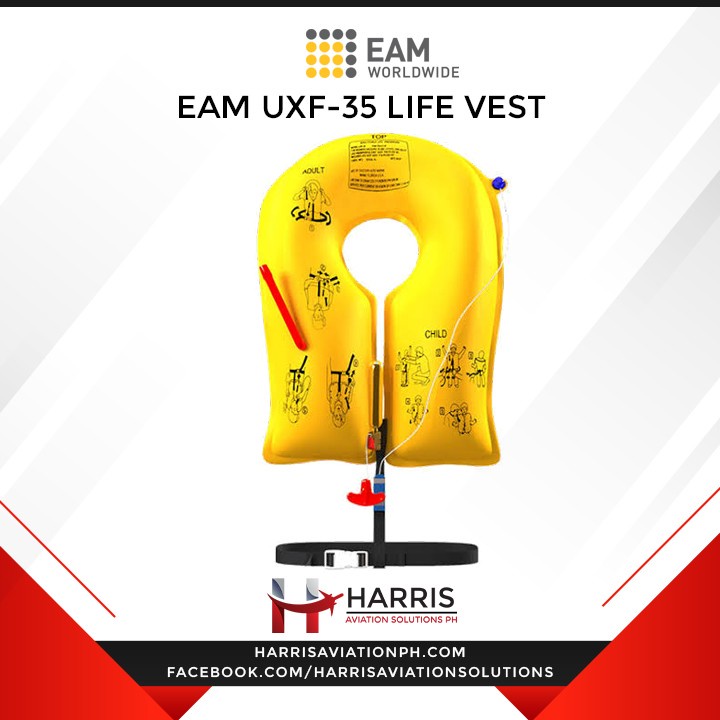 EAM UXF-35 LIFE VEST (10 YEAR) FOR AVIATION | Shopee Philippines